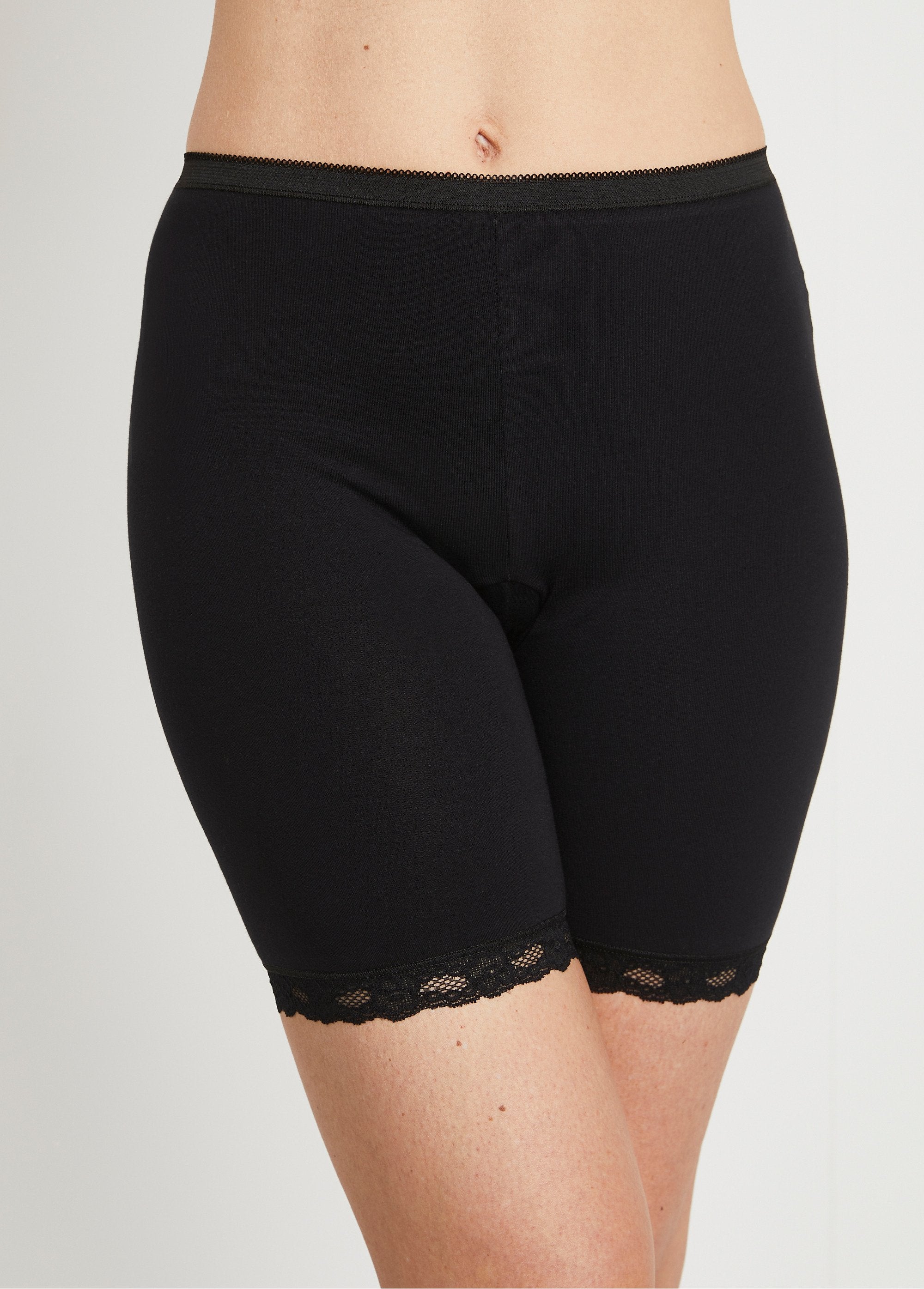 Culotte panty seconde peau - lot de 2 Noir lot2 | Afibel