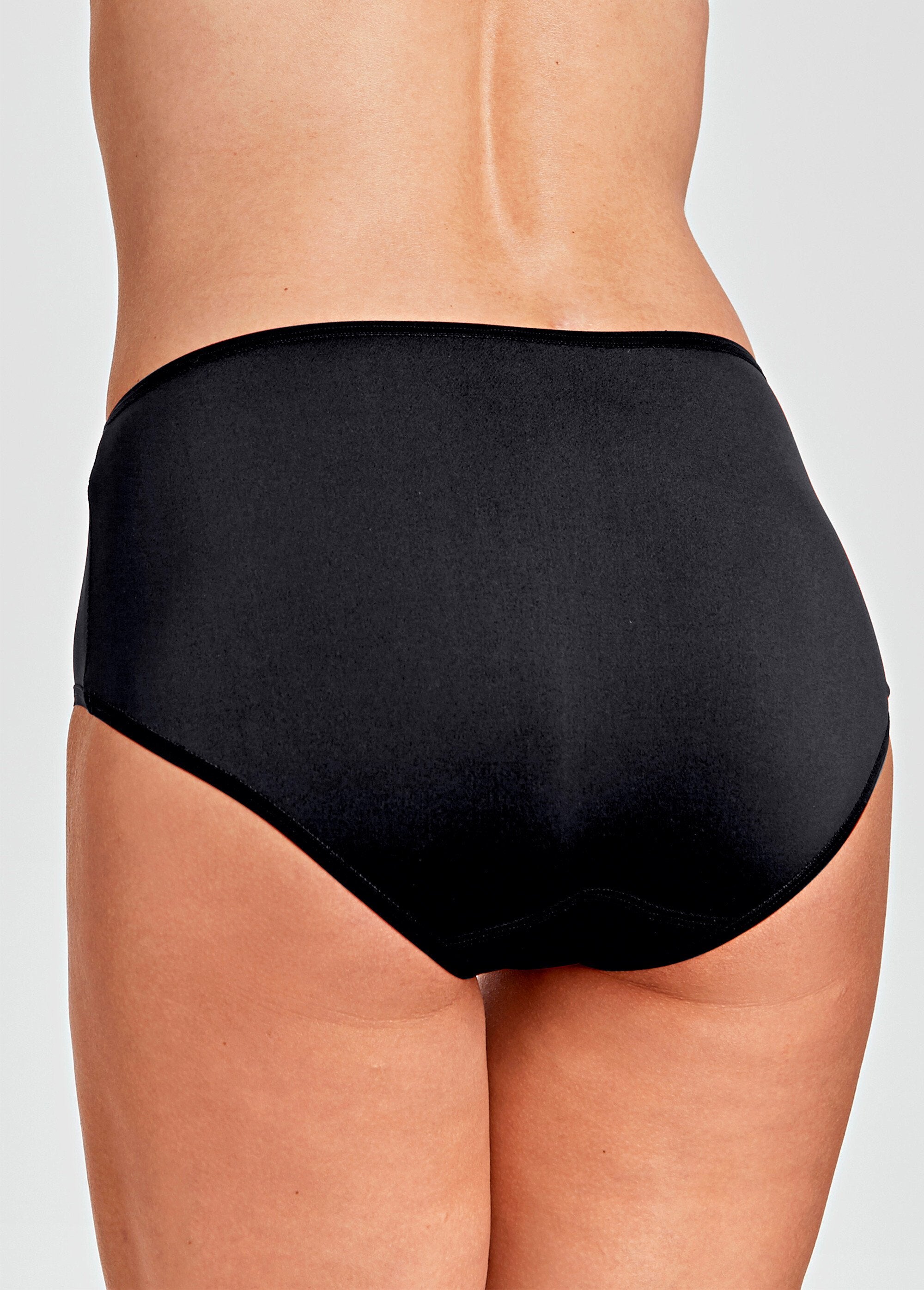 Basic soft panties Black | Afibel