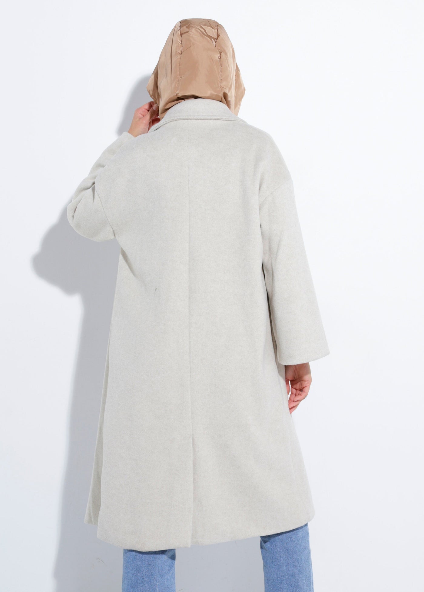 Capuche cagoule déperlante et zippée Camel | Afibel