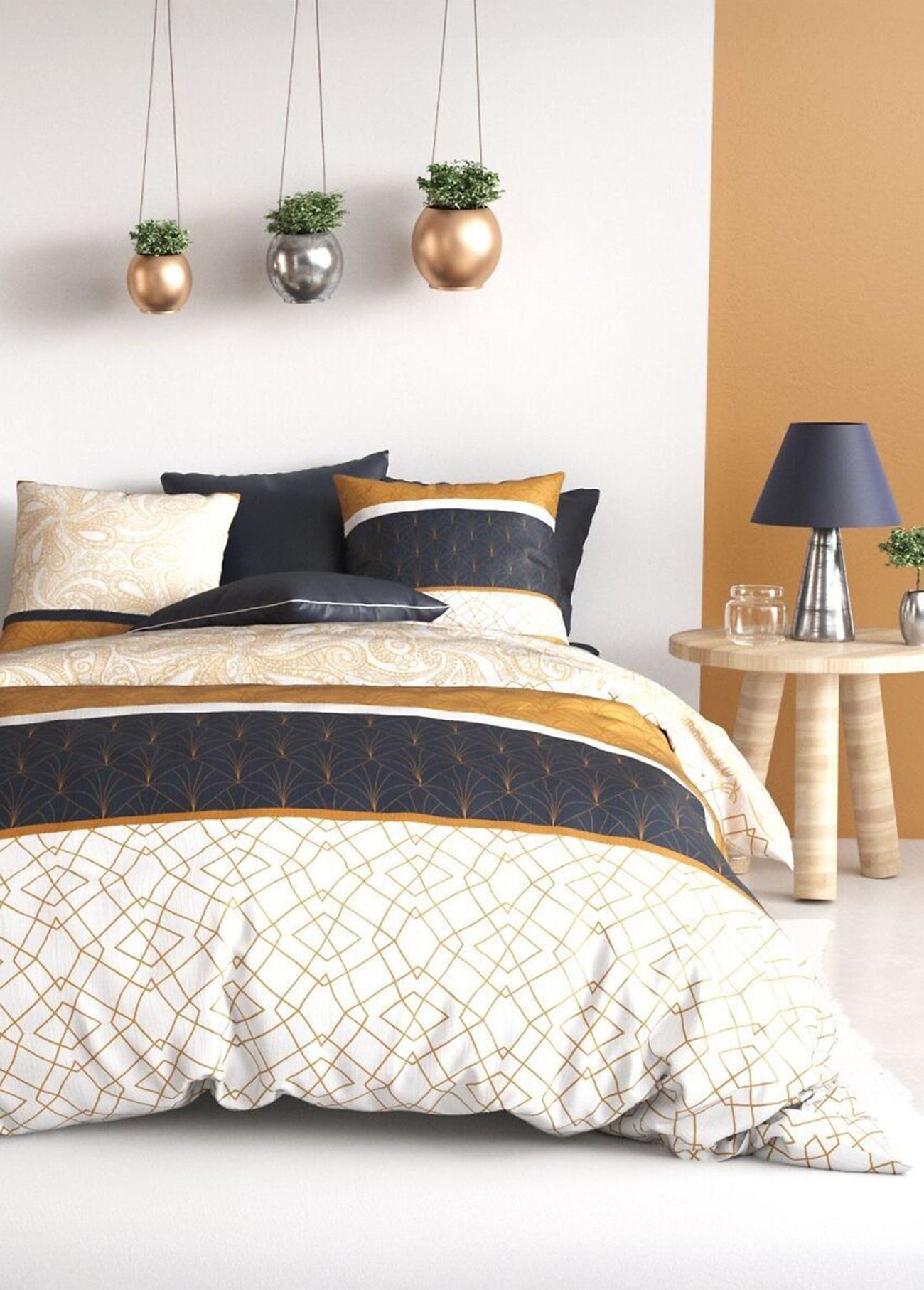 Parure de lit couette 2 pers, Felora Multico | Afibel