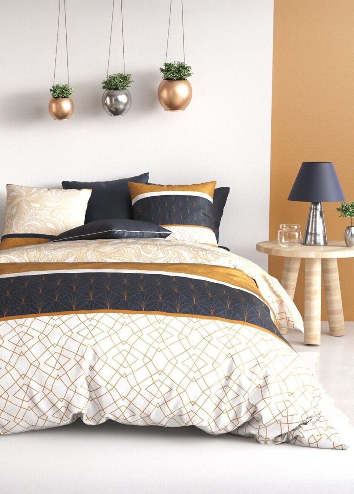Felora 2-person duvet cover set Multico | Afibel