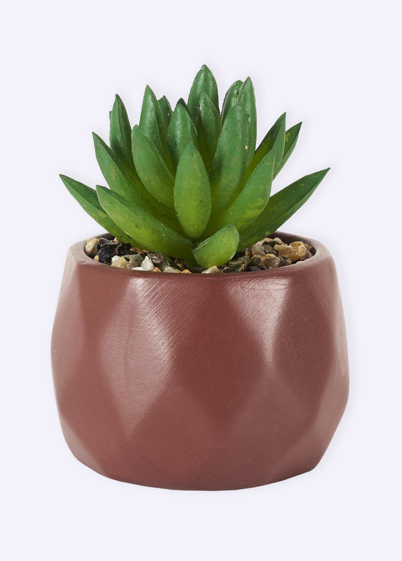 Artificial plant + origami pot Red | Afibel